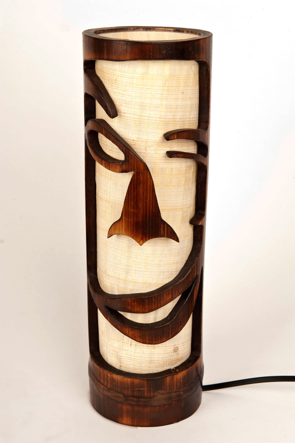 Handmade designer bamboo lamps and accessories for interior decoration ...